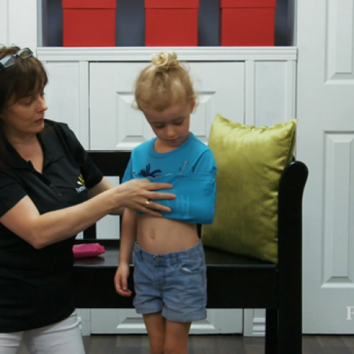 Improvised arm splint - Formeduc