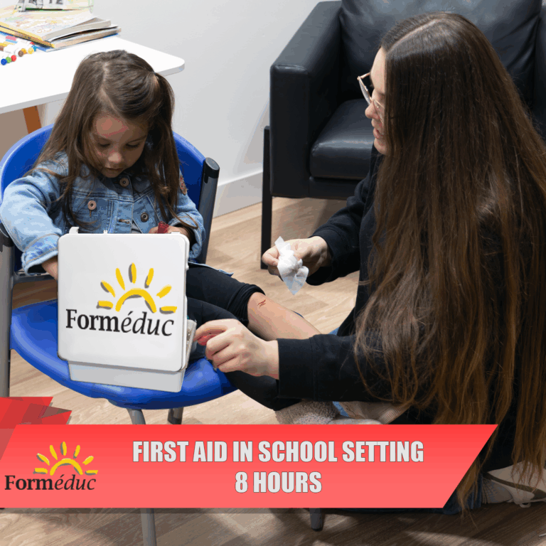 First Aid in School Setting, 8 hours - Formeduc