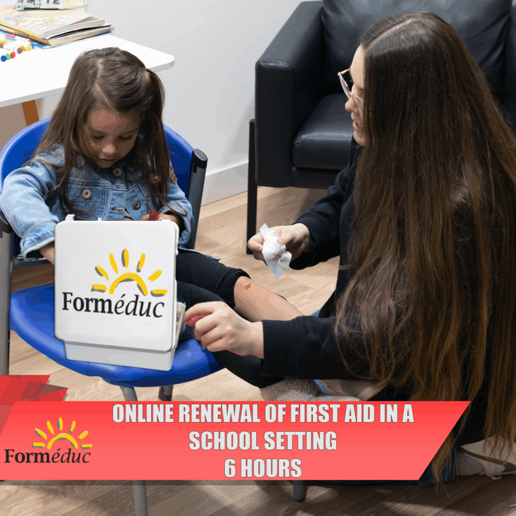 First aid in a school setting online - Forméduc